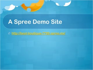 Spree framework overview | PDF | Programming Languages | Computing