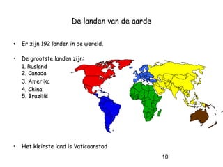 Spreekbeurt Giulia Groep 5A - De Aarde | PPT