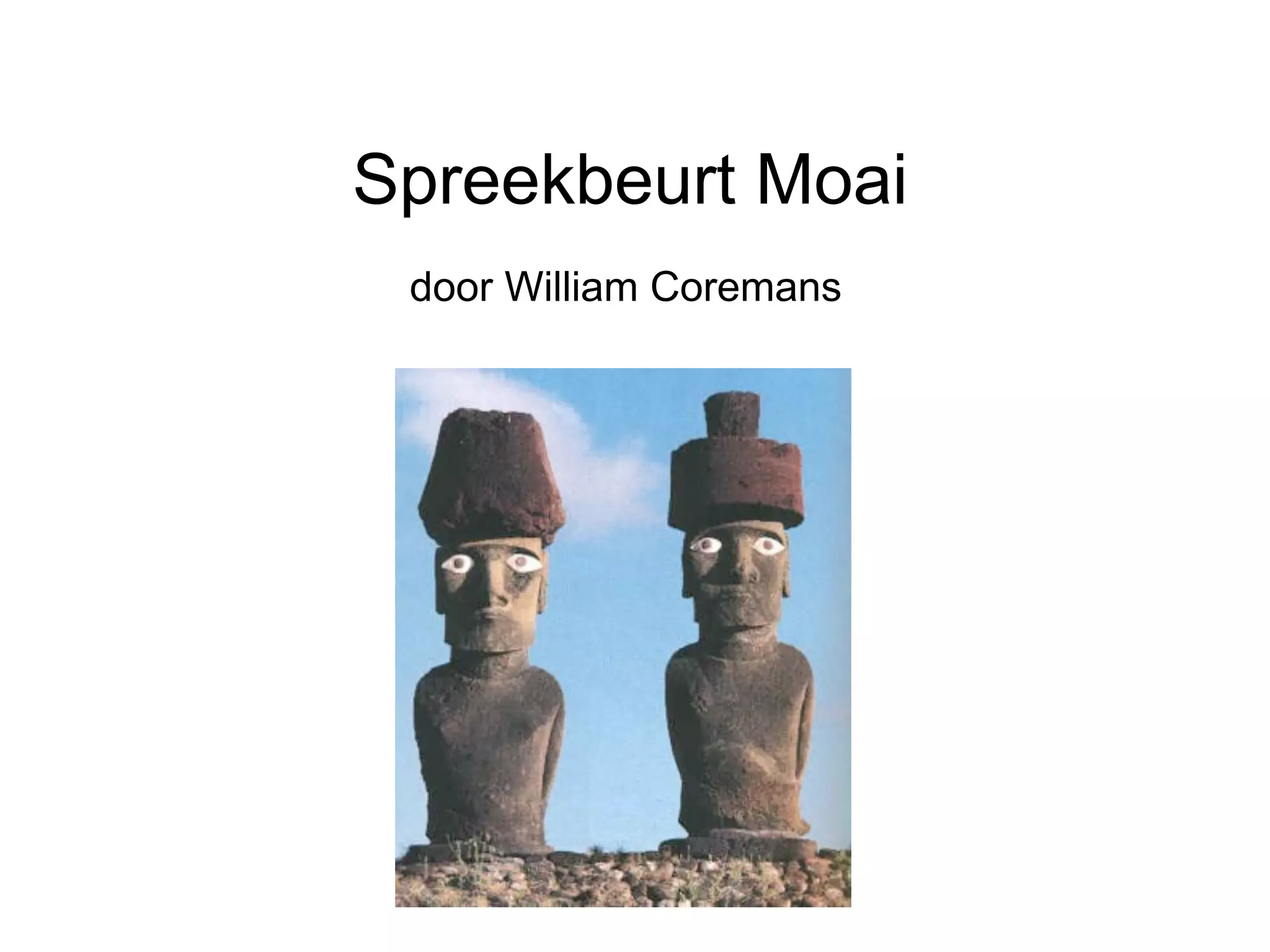 Spreekbeurt moai | KEY