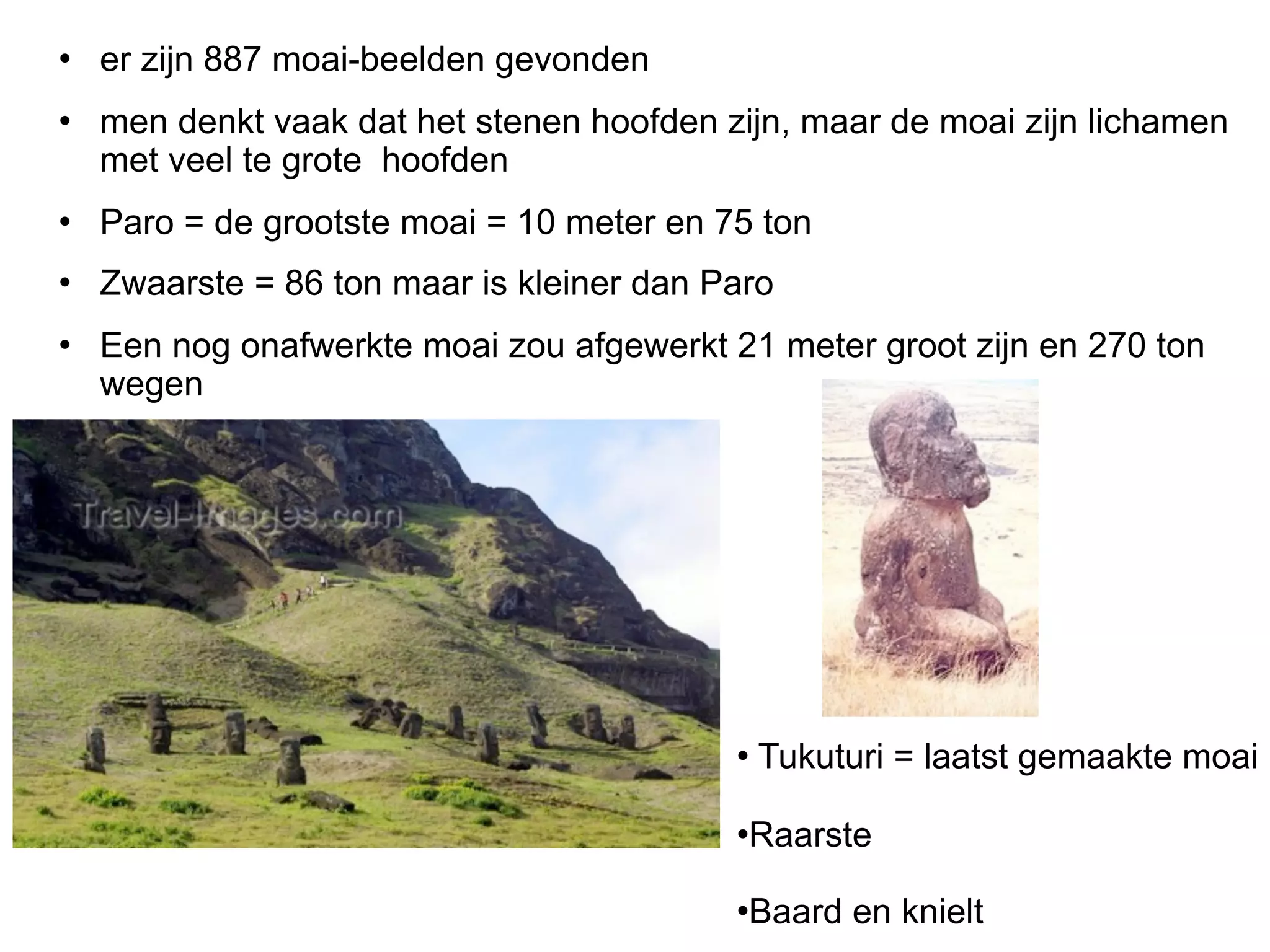 Spreekbeurt moai | KEY