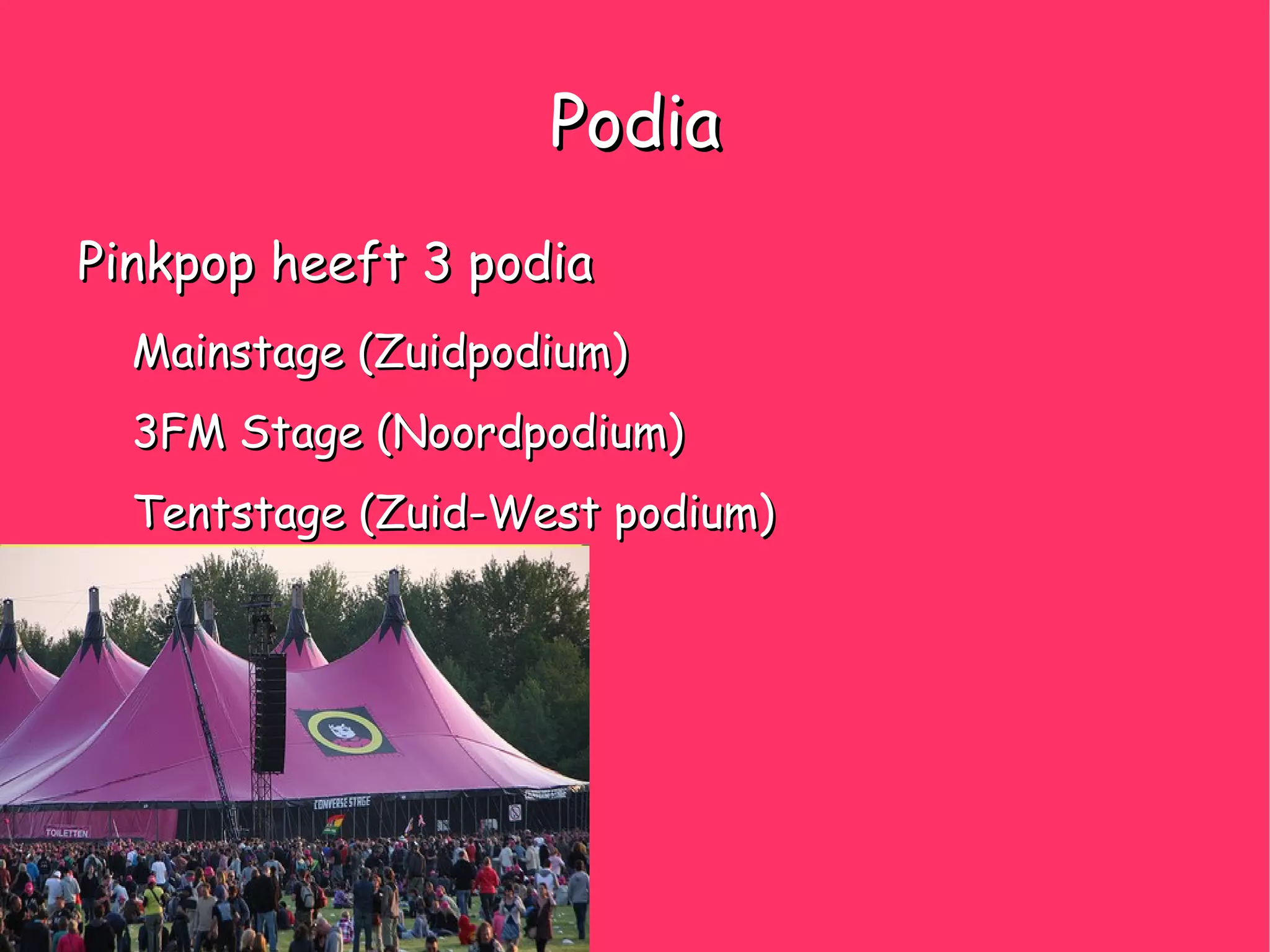 Spreekbeurt pinkpop | ODP