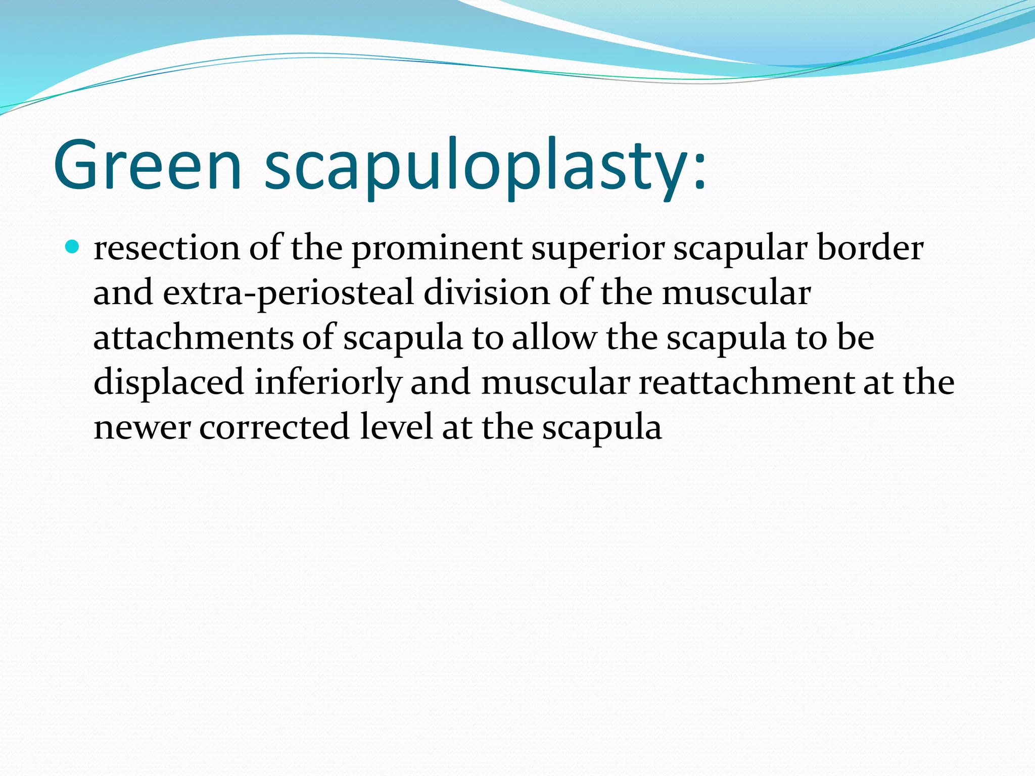 Sprengel deformity | PPTX