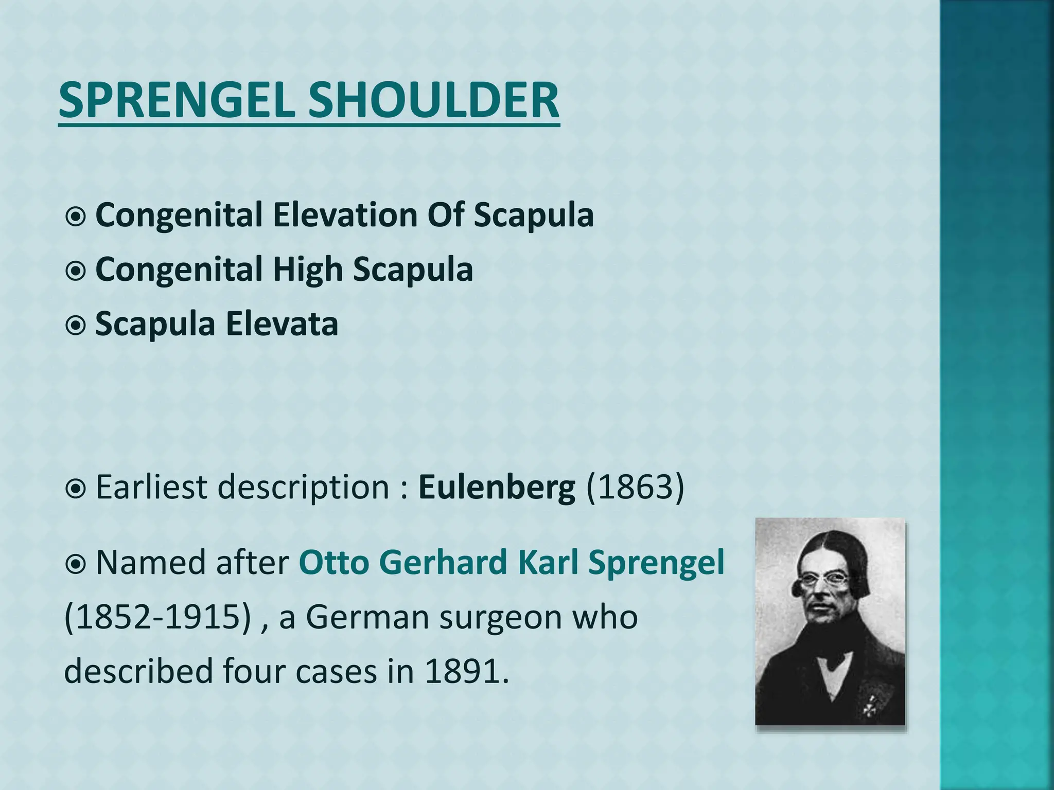 SPRENGEL SHOULDER.pptx