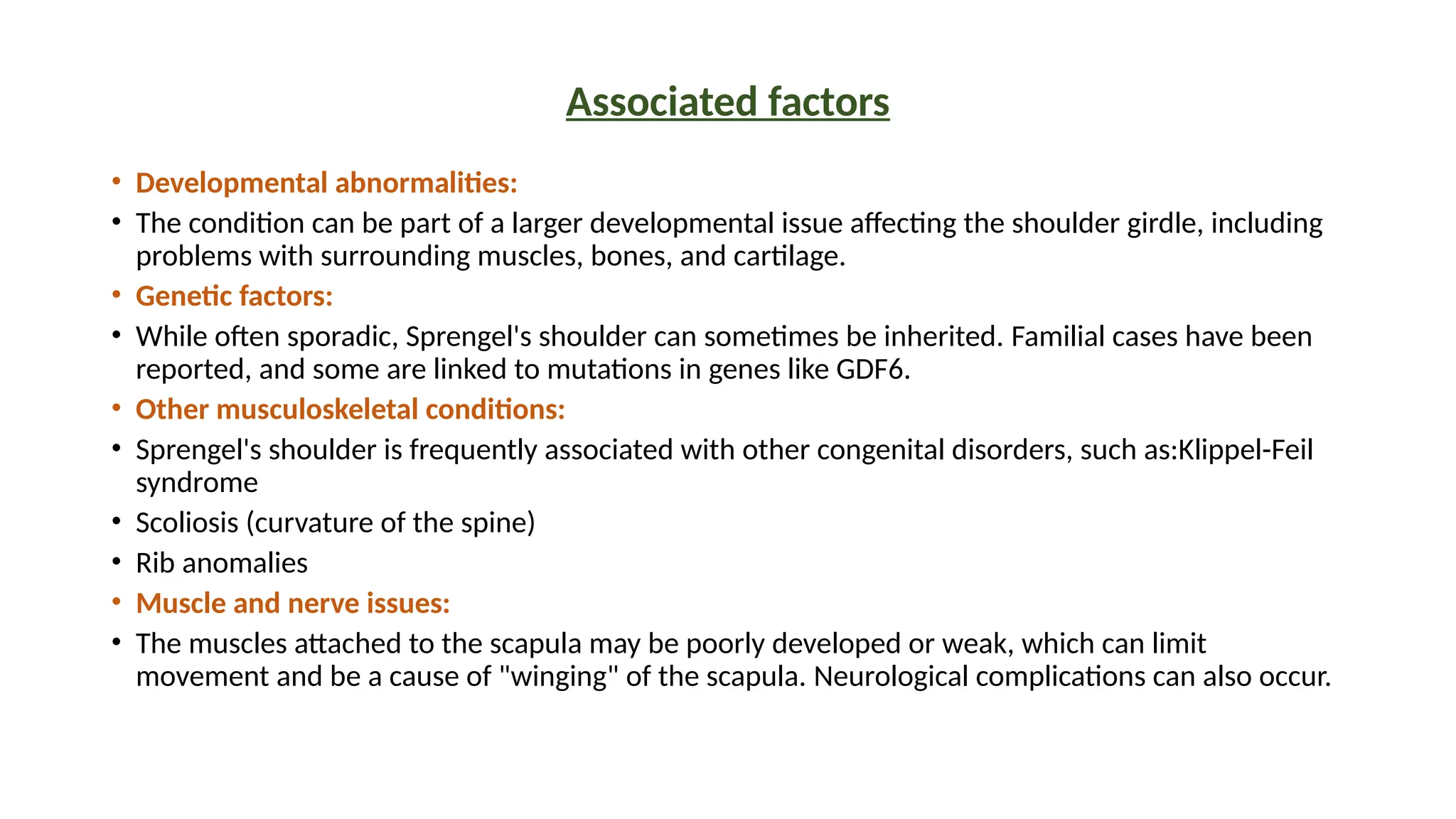 Sprengel Shoulder.pptx Sprengel shoulder ppt for physiotherapy students ...