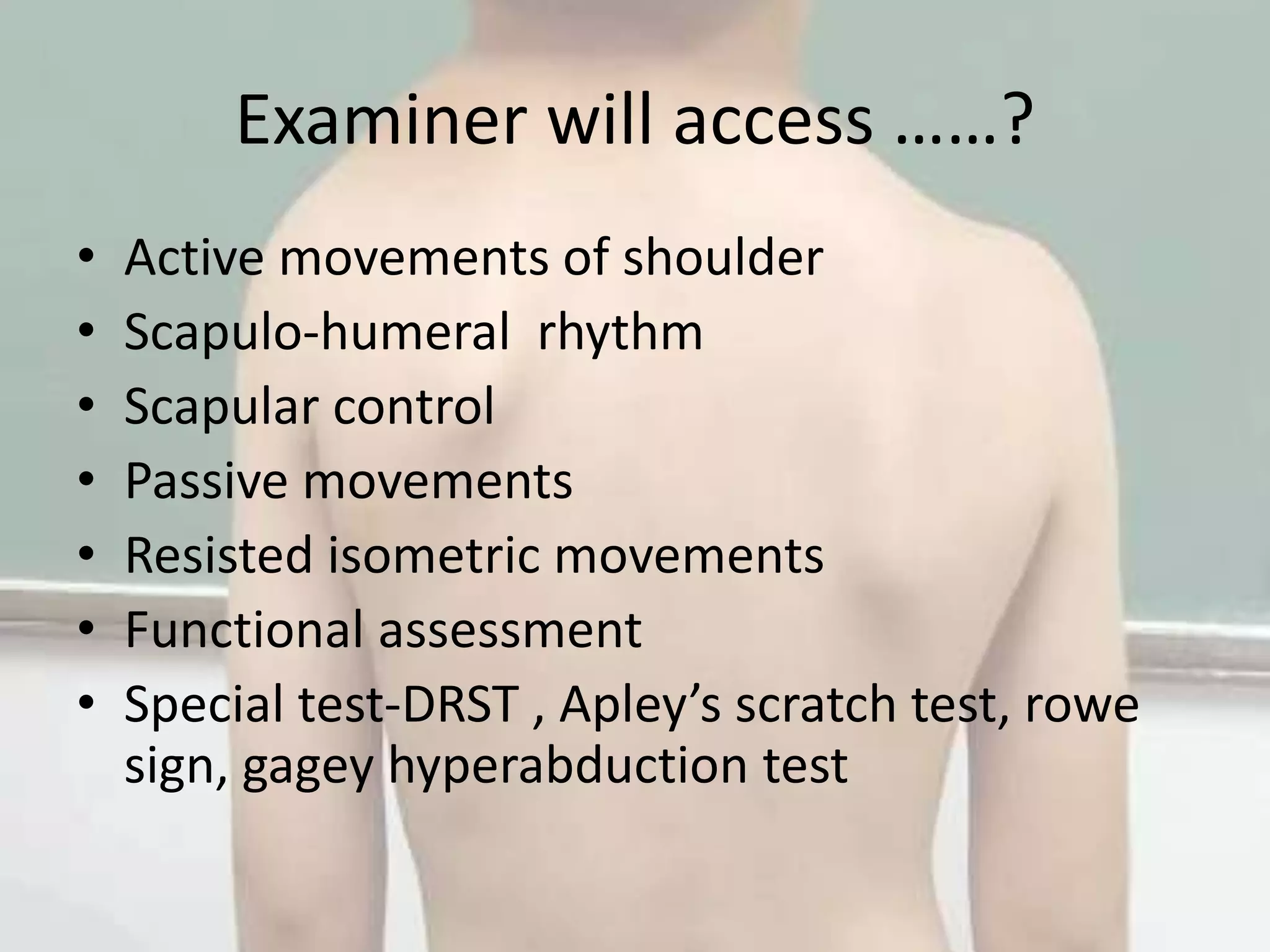 Sprengel’s shoulder | PPTX