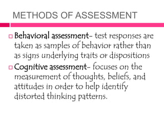 Abnormal Psychology | PPTX