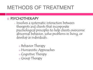 Abnormal Psychology | PPT