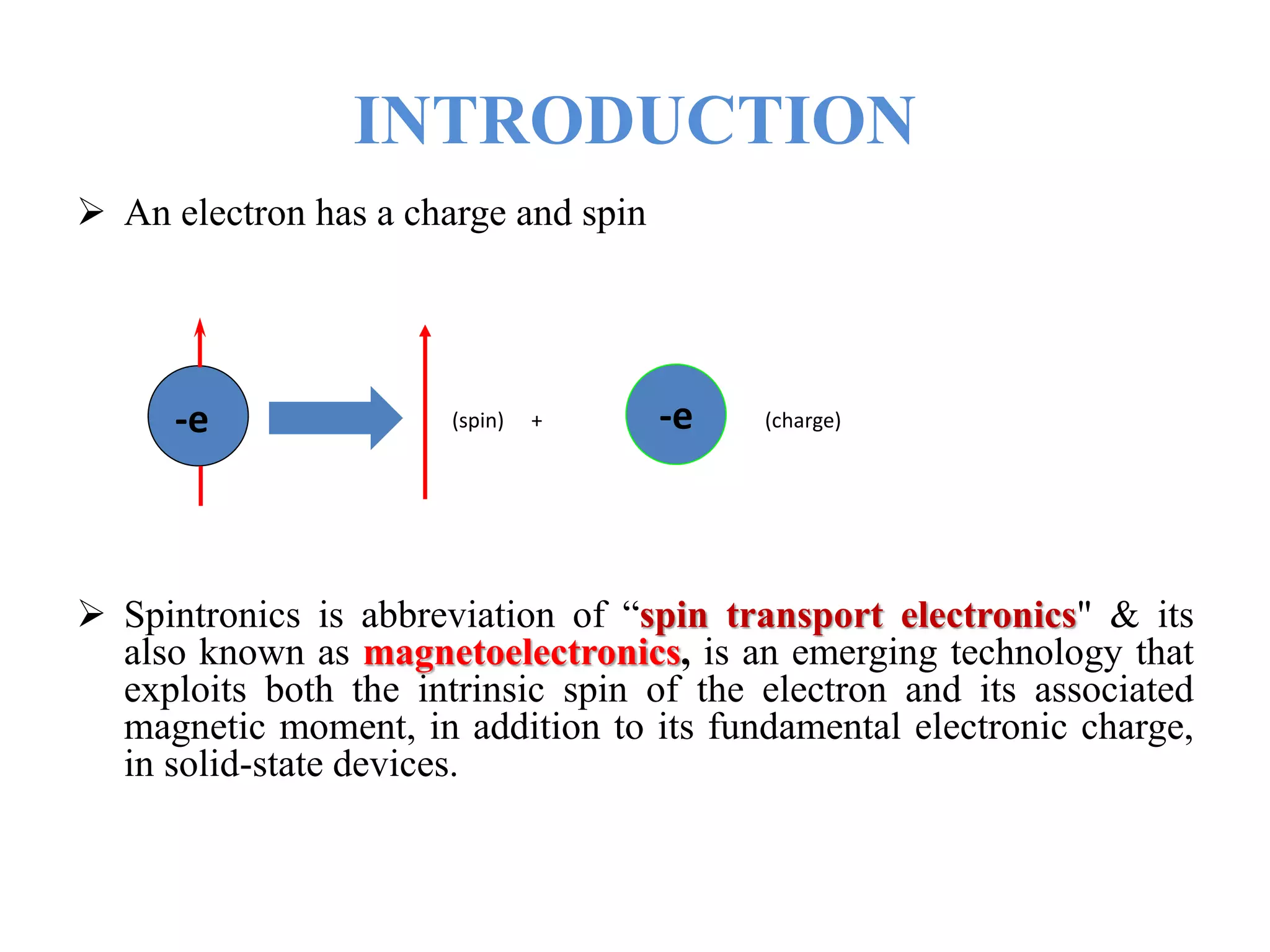 spintronics ppt | PPTX
