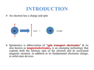 spintronics ppt | PPTX