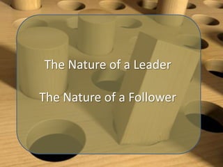 Sprh leaders and followers | PPT