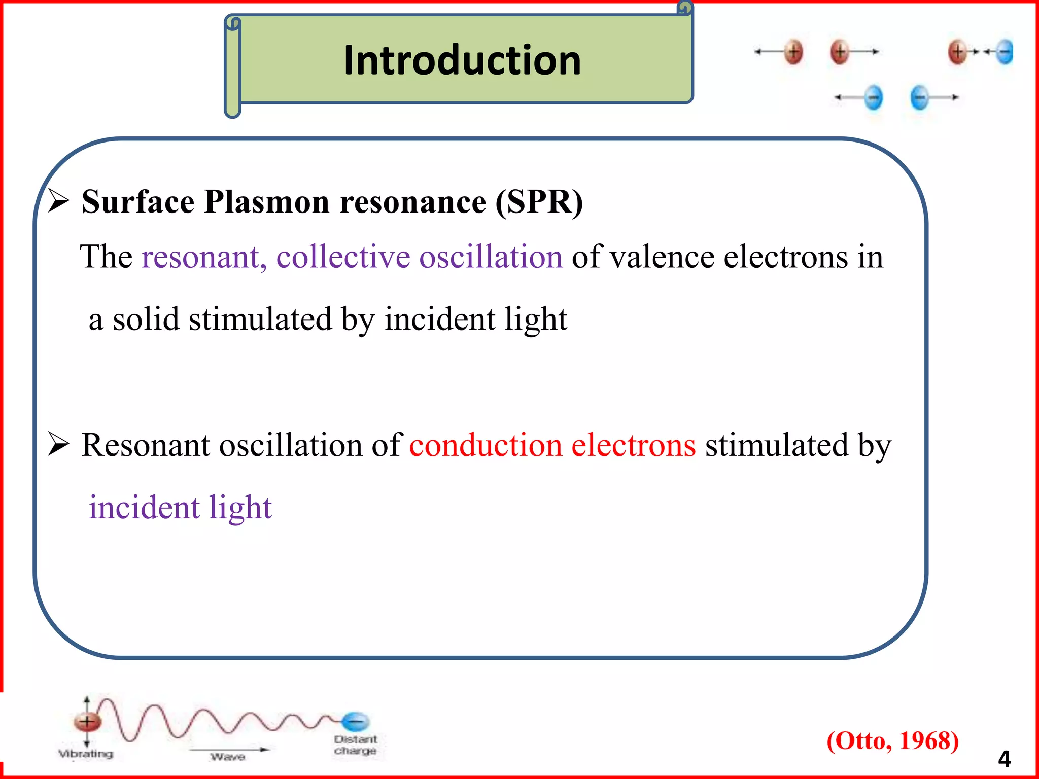 surface plasmon resonance | PPTX