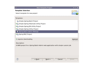 Spring batch-lightning-talk | PDF