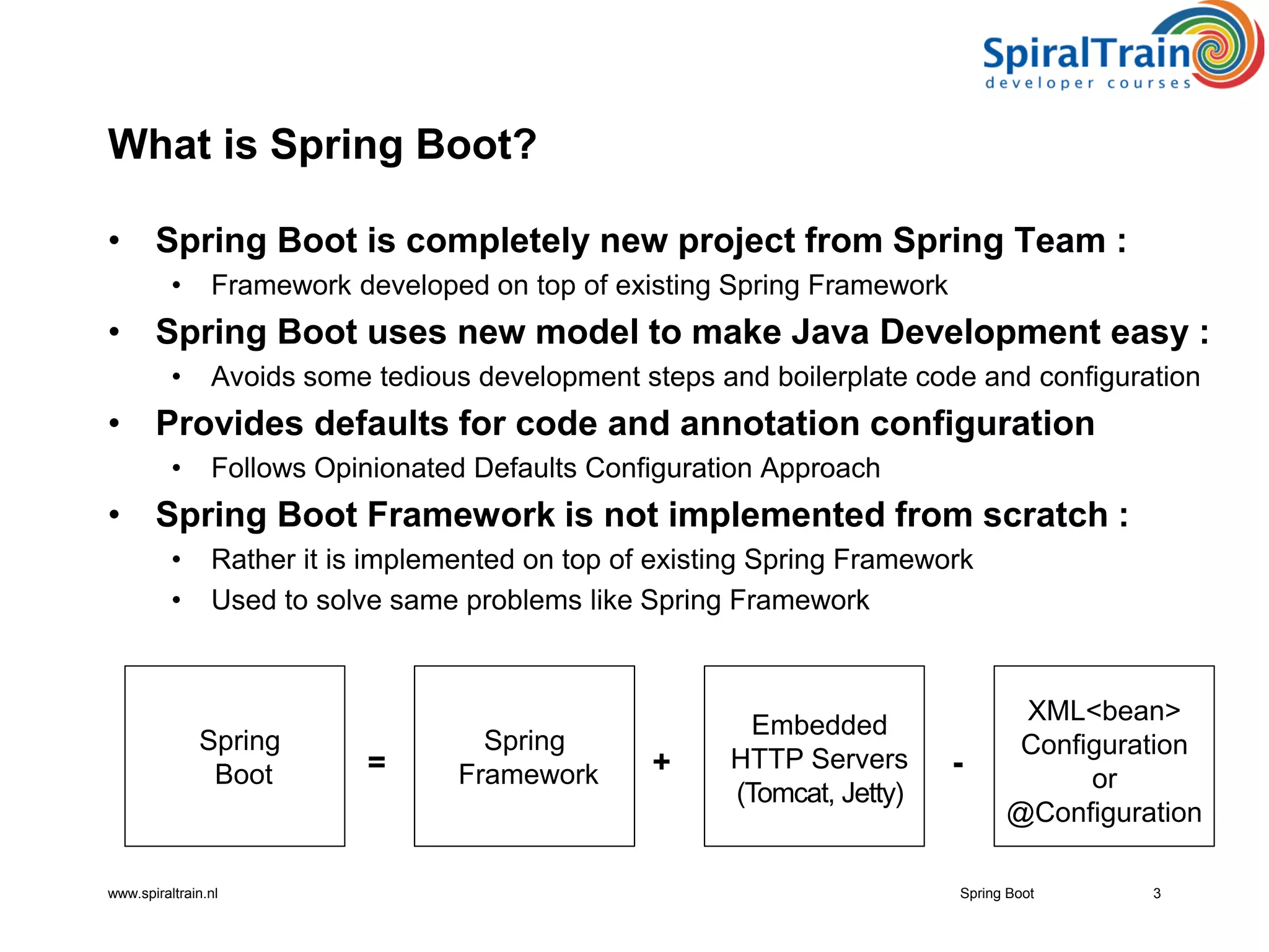 Spring Boot | PPT