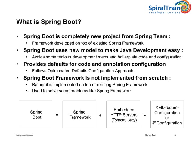 Spring Boot | PPT