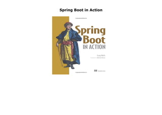 Spring Boot in Action | PPT