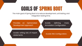 The Spring Boot Tutorial PPT - Tpoint Tech | PDF
