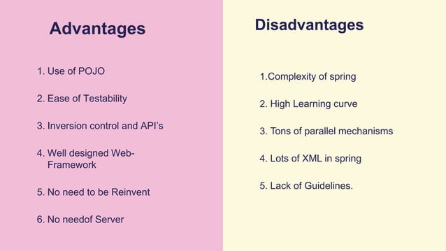 Spring Framework Tutorial Ppt