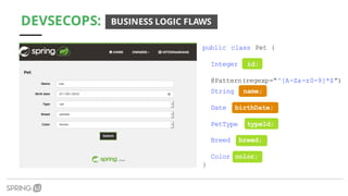 Making DevSecOps a Reality in your Spring Applications | PPT