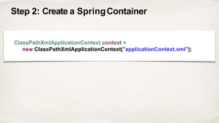 spring-ioc.pptx | Programming Languages | Computing
