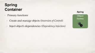 spring-ioc.pptx | Programming Languages | Computing