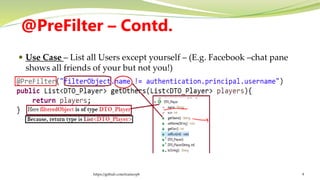 Spring method-level-secuirty | PPTX