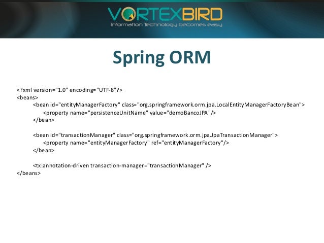 Spring Orm Jpa