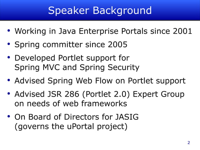 Sprint Portlet MVC Seminar | ODP