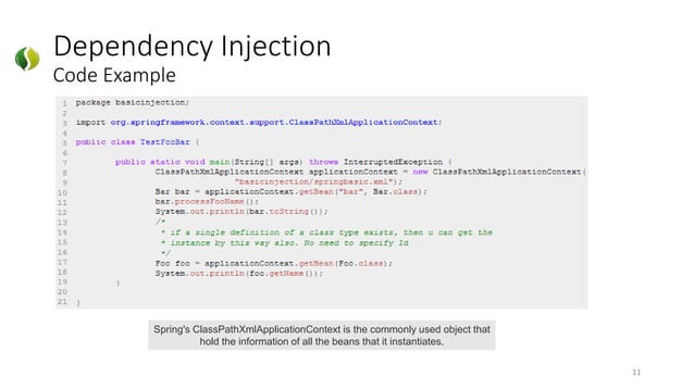 Introduction to Spring Framework | PPTX | Programming Languages | Computing