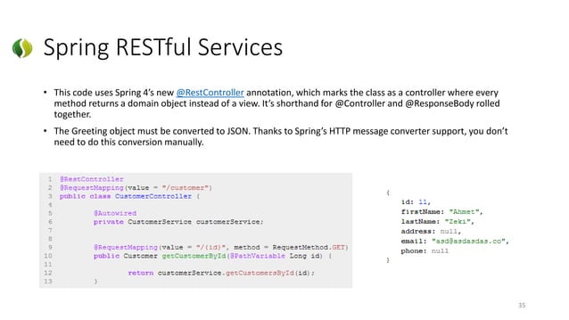 Introduction to Spring Framework | PPTX | Programming Languages | Computing