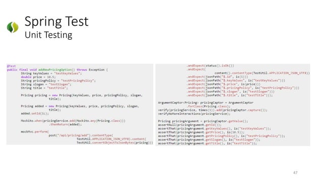 Introduction to Spring Framework | PPTX | Programming Languages | Computing