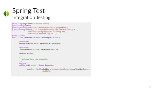 Introduction to Spring Framework | PPTX | Programming Languages | Computing