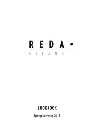 REDA Milano Spring summer-2015 | PDF