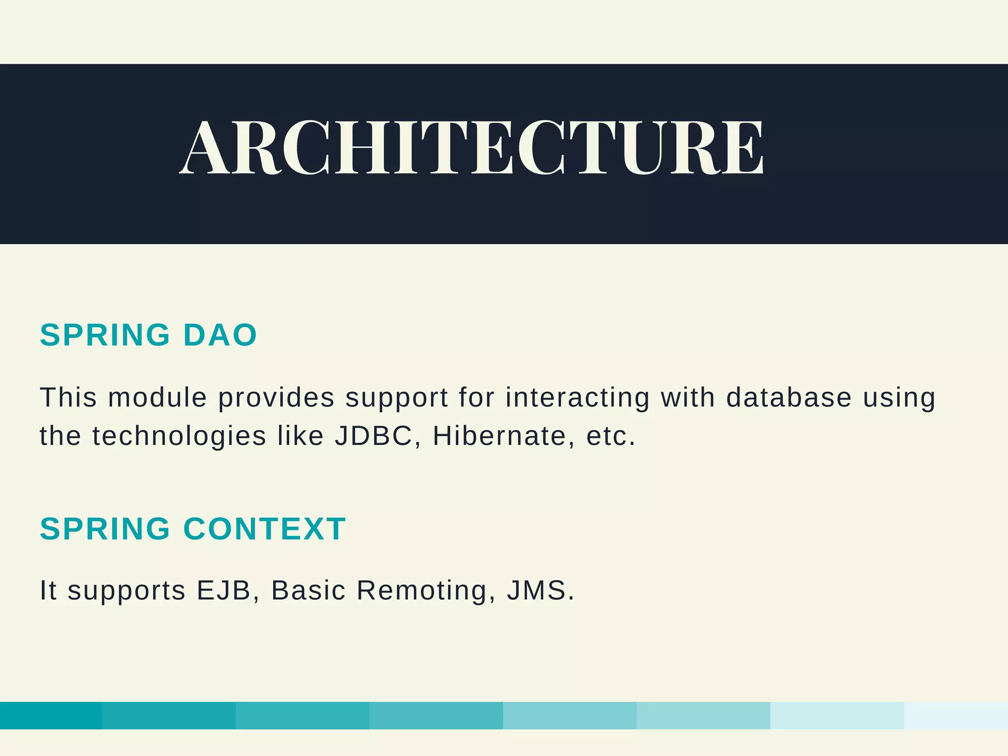Spring Tutorial for Beginners | PPT
