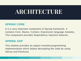 Spring Tutorial for Beginners | PPT