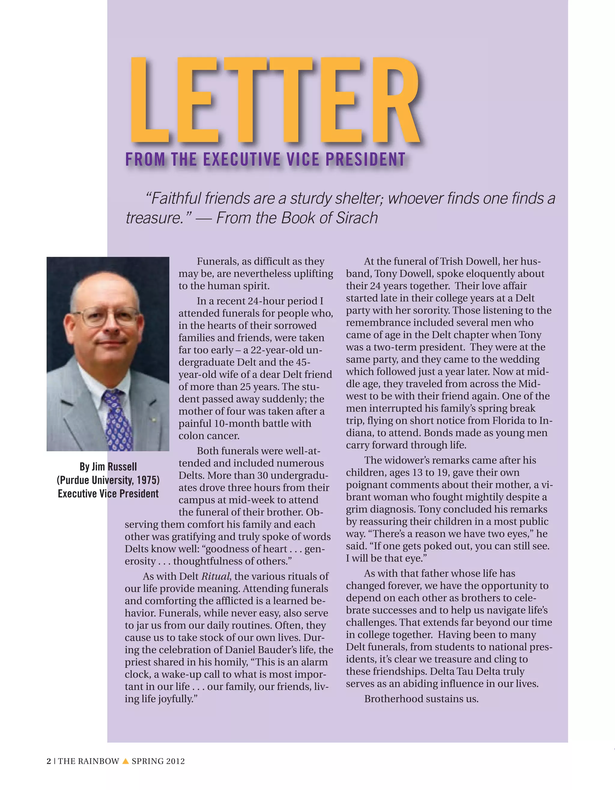 The Rainbow, Spring 2012 | PDF