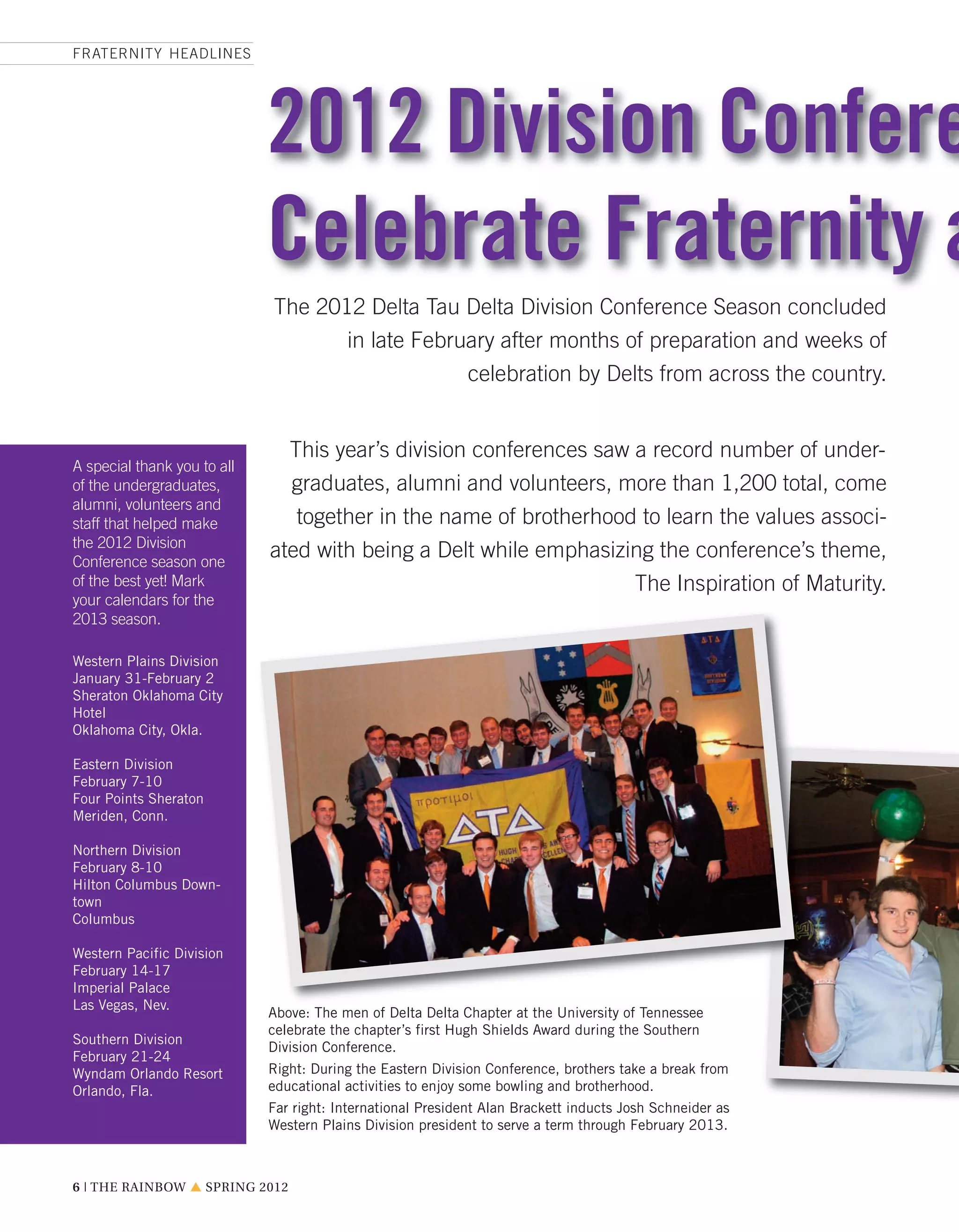 The Rainbow, Spring 2012 | PDF