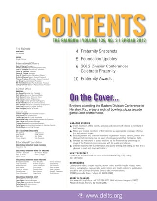 The Rainbow, Spring 2012 | PDF