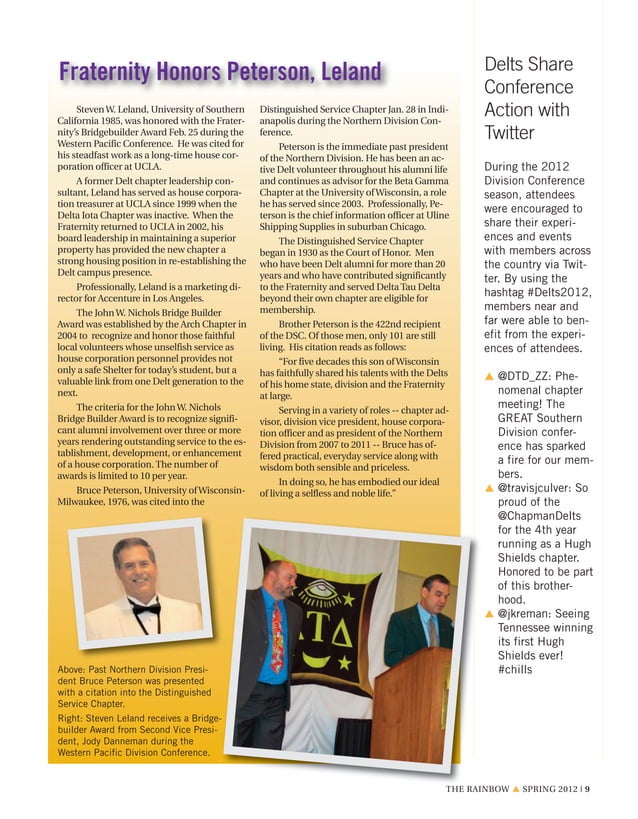 The Rainbow, Spring 2012 | PDF