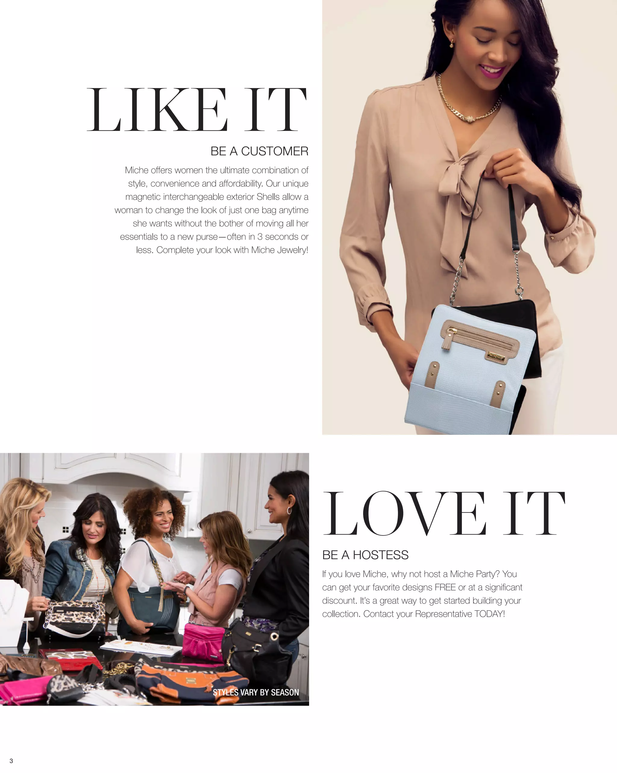 Miche Catalog Spring2014 | PDF