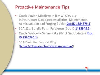 SOA Monitoring & Administration Tips and Tricks - Spring 2014 FDUG Meeting | PPT