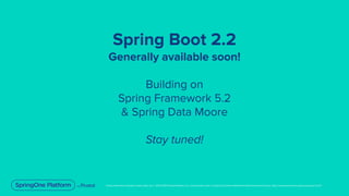 Spring Framework 5.2: Core Container Revisited | PPT