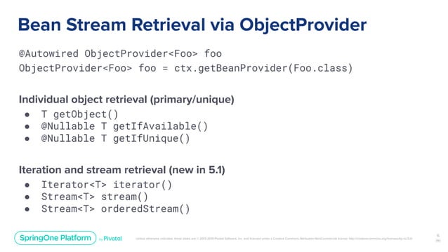 Spring Framework 5.2: Core Container Revisited | PPT