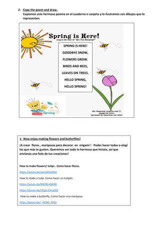 Spring activities | PDF