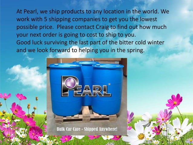 Spring and Waterless Car Wash | PPTX