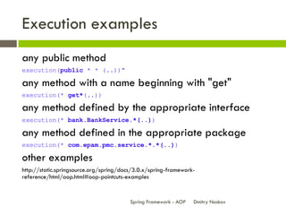 Spring Framework - AOP | PPT