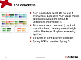 Spring AOP Introduction | PPTX