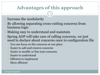 Spring AOP in Nutshell | PPT