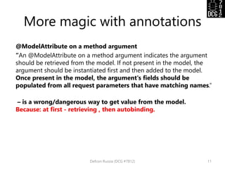 [Defcon Russia #29] Алексей Тюрин - Spring autobinding | PPT