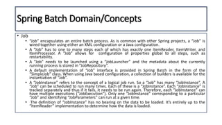 Spring Batch | PPT