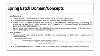 Spring Batch | PPT